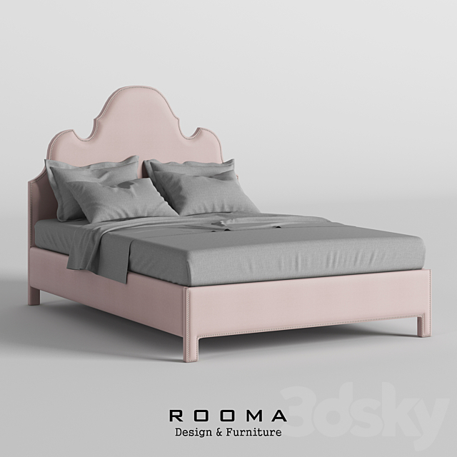 Bed Poline Rooma Design 3D Max - 3DMAXTER
