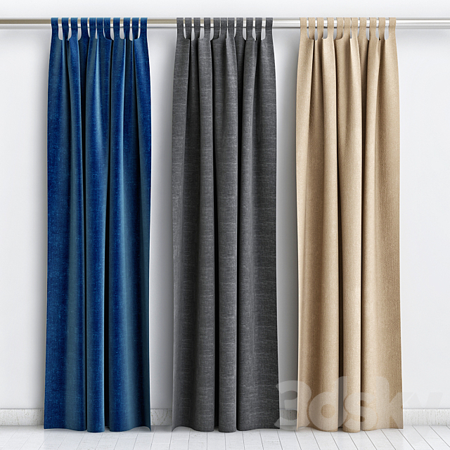 Curtains_4 3D Max - 3DMAXTER