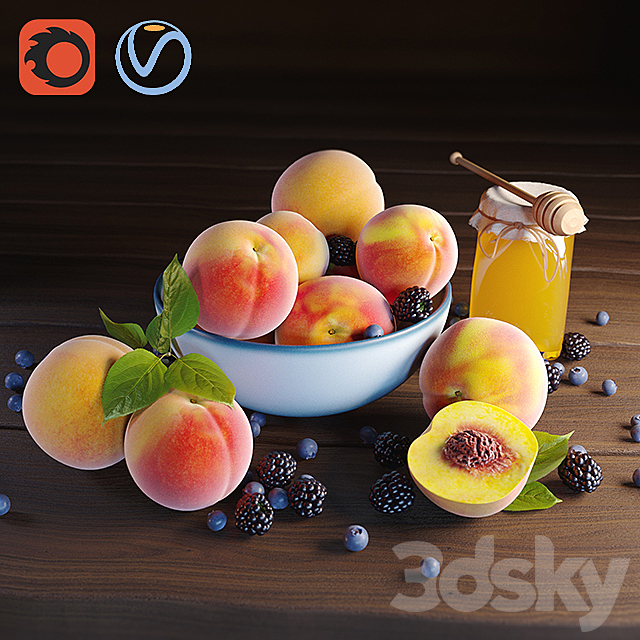 peaches 3D Max - 3DMAXTER
