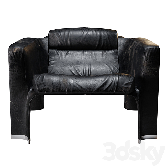 Pekka Perjo lounge armchair 3D Max - 3DMAXTER