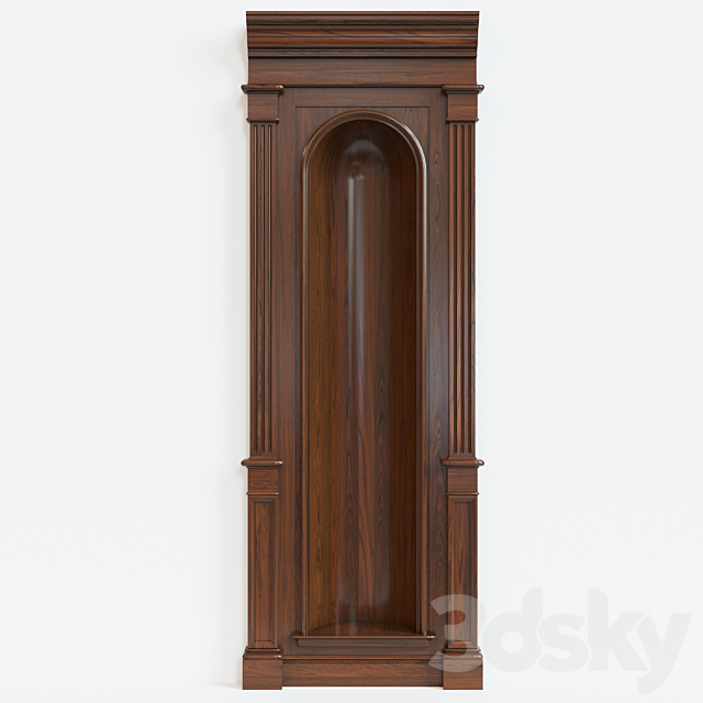 Niche in a classic style - 3D Models Collection