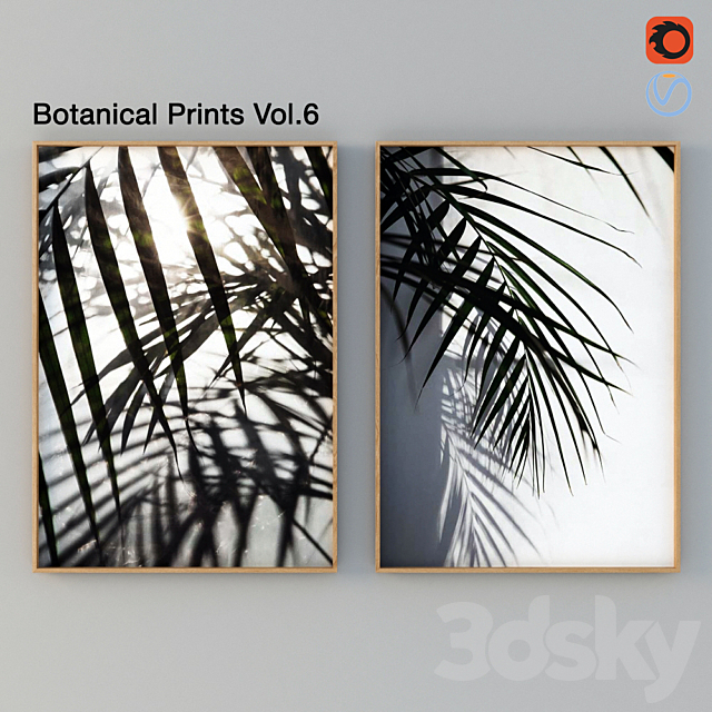 Botanical Prints Vol.6 3D Max - 3DMAXTER