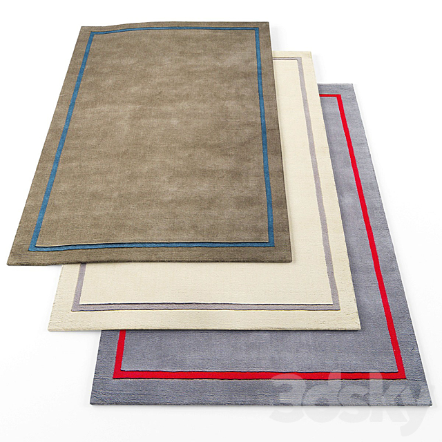 Toulemonde Bochart rugs6 3D Max - 3DMAXTER
