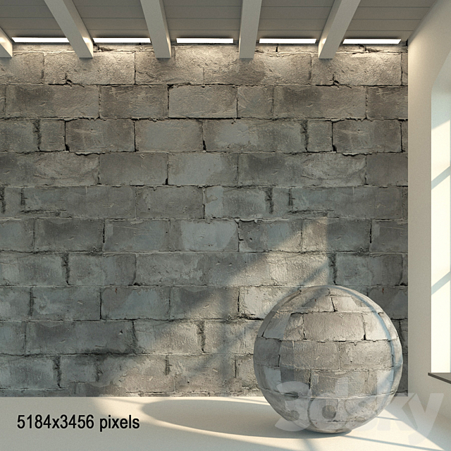 Concrete block. 54 3D Max - 3DMAXTER