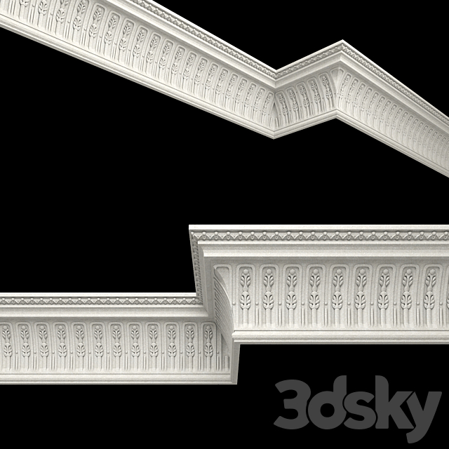 Crown_molding_08 3D Max - 3DMAXTER