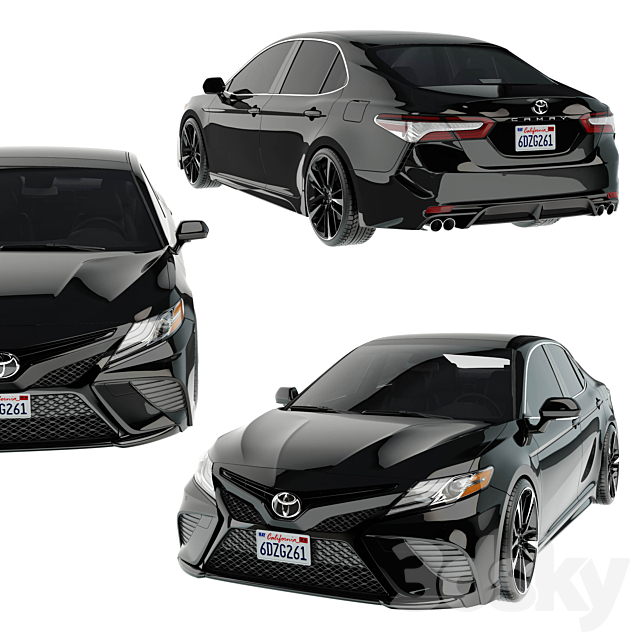 Toyota camry 3D Max - 3DMAXTER