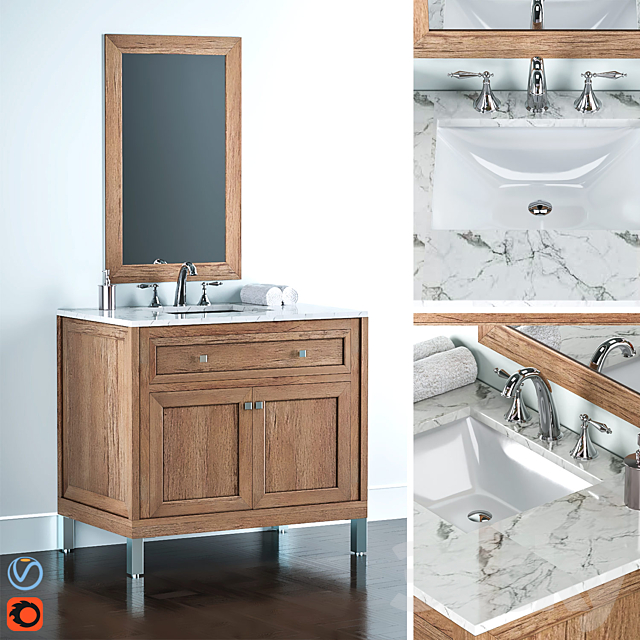 Chicago Series - Vanity Diagram 3D Max - 3DMAXTER