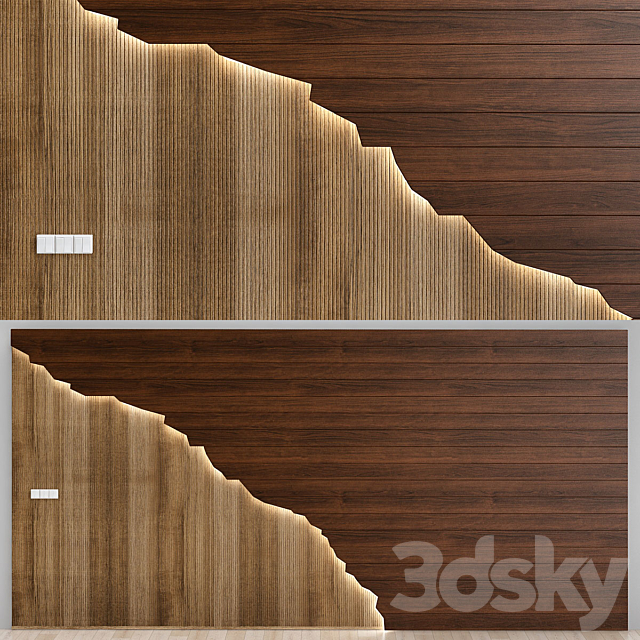 3D Wall Panel №25 3D Max - 3DMAXTER