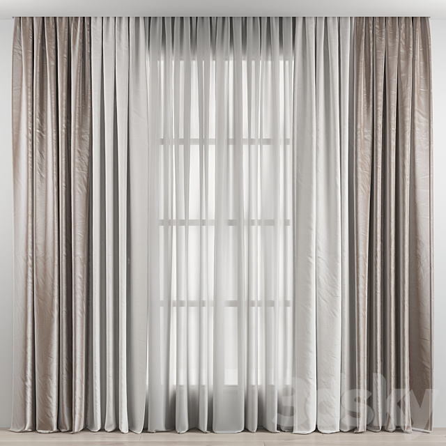 Curtain 3D Max - 3DMAXTER