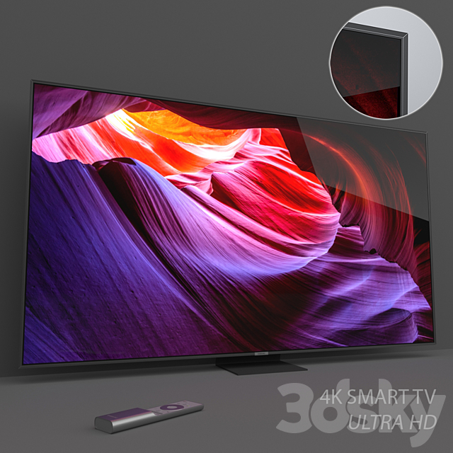 SAMSUNG Q90R 4K SMART QLED TV 3D Max - 3DMAXTER