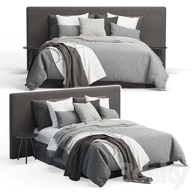 Schramm bed 3D Max - 3DMAXTER