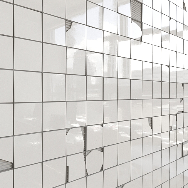 Broken tiles 3D Max - 3DMAXTER