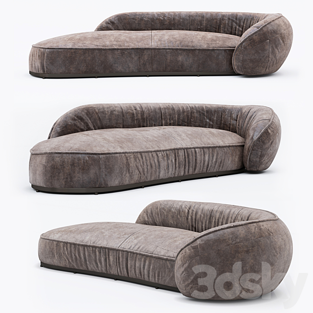 Baxter leon sofa 3D Max - 3DMAXTER
