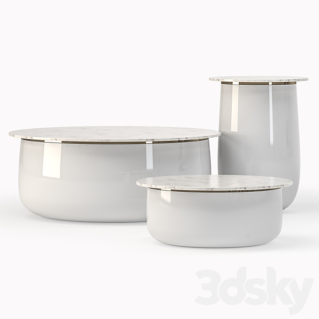 Coffee tables Helios 3D Max - 3DMAXTER