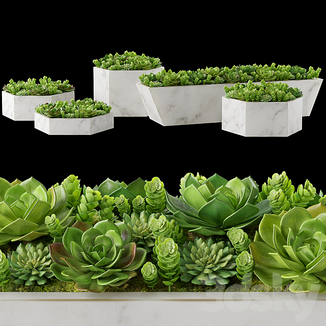 Rh marble trough 3D Max - 3DMAXTER