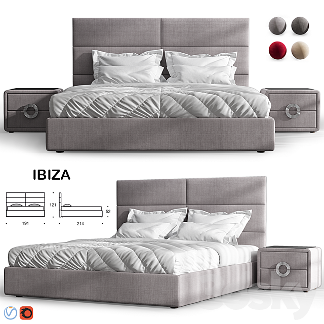 Estetica IBIZA 3D Max - 3DMAXTER