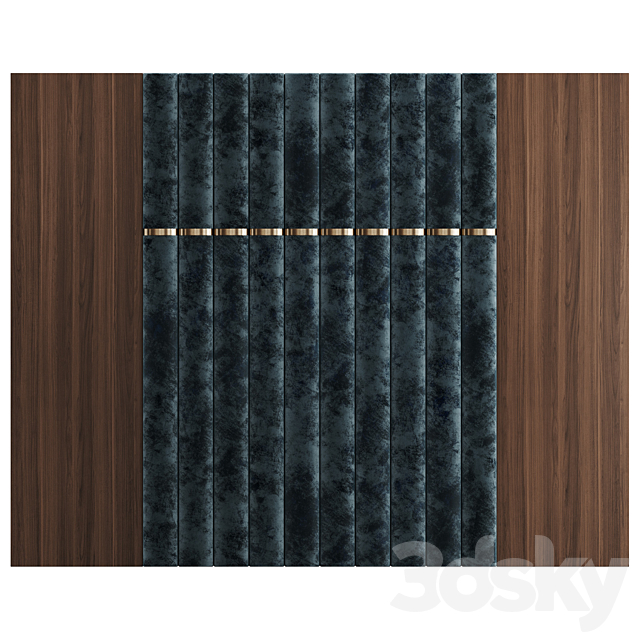 Wall panel 3D Max - 3DMAXTER