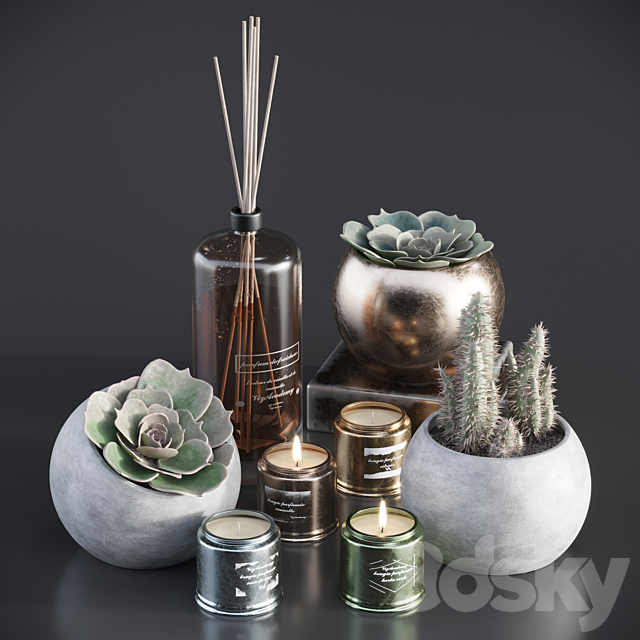 Decorative_set_01 3D Max - 3DMAXTER