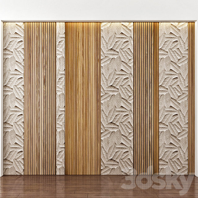 Wall Panel No. 160 3D Max - 3DMAXTER