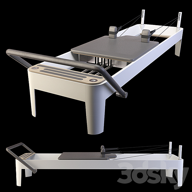Pilates Allegro Reformer 3D Max - 3DMAXTER