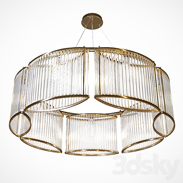Pendant Chandelier Cloyd 10569 3D Max - 3DMAXTER