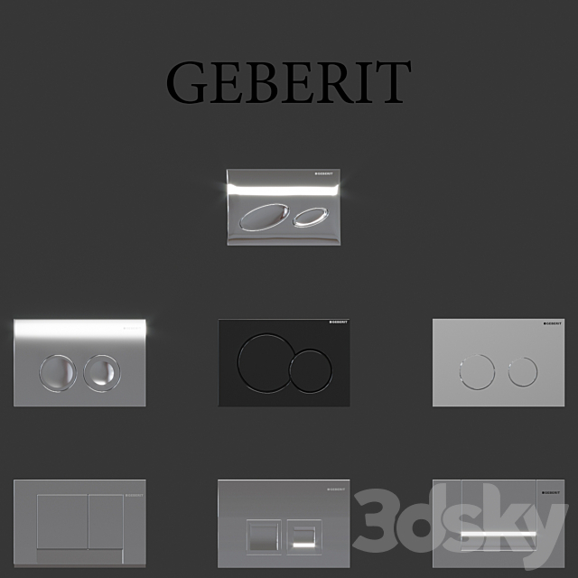 Geberit Flushing 3D Max - 3DMAXTER