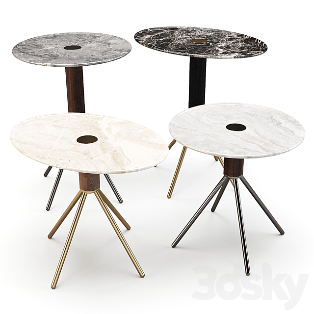 Porada: Jelly Marmo - Side Tables 3D Max - 3DMAXTER