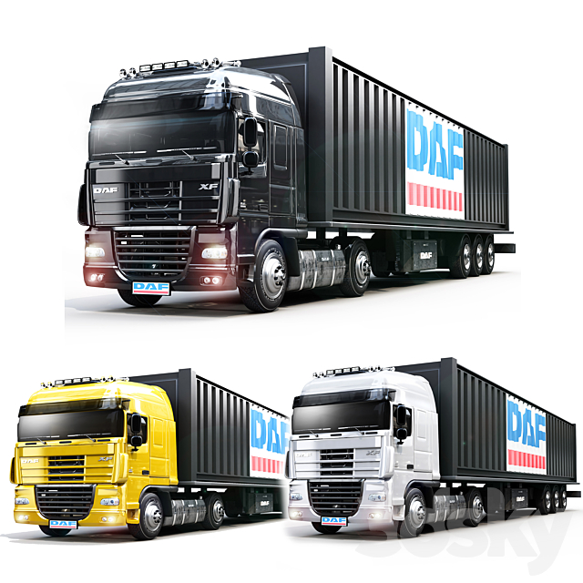 Daf xf 3D Max - 3DMAXTER