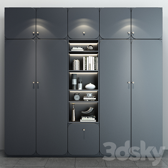 Furniture composition set 116 3D Max - 3DMAXTER