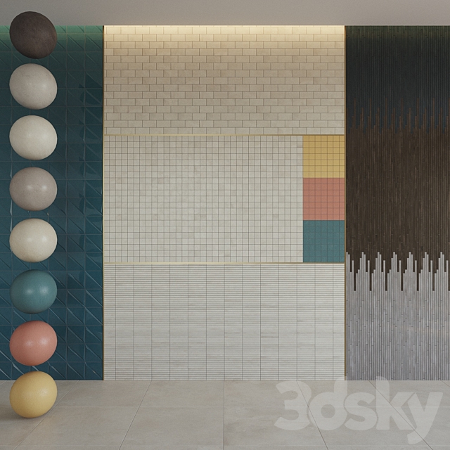 Decor Italon Millenium Surface Geometry 3D Max - 3DMAXTER