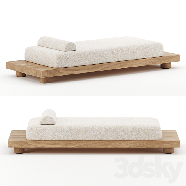 Nomad daybed by Emmanuelle Simone 3D Max - 3DMAXTER