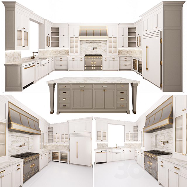 Kitchen_2 3D Max - 3DMAXTER