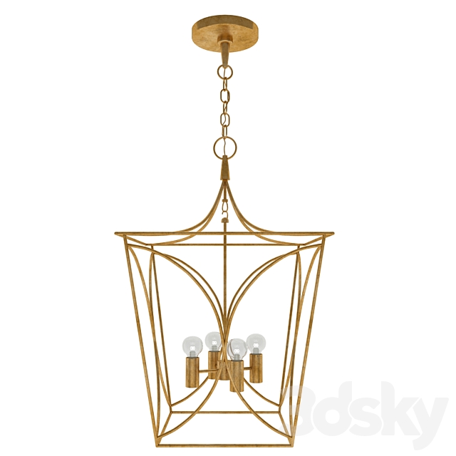 Light Visual Comfort Gallery Cavanagh Small 3D Max - 3DMAXTER