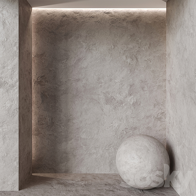Decorative Plaster # 1 3D Max - 3DMAXTER