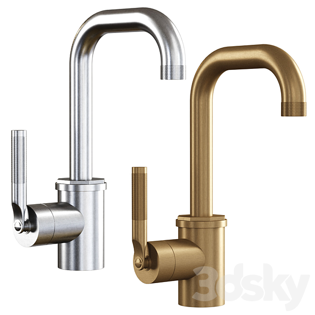 Landmark pure Single lever basin faucet by Samuel Heath 3D Max - 3DMAXTER