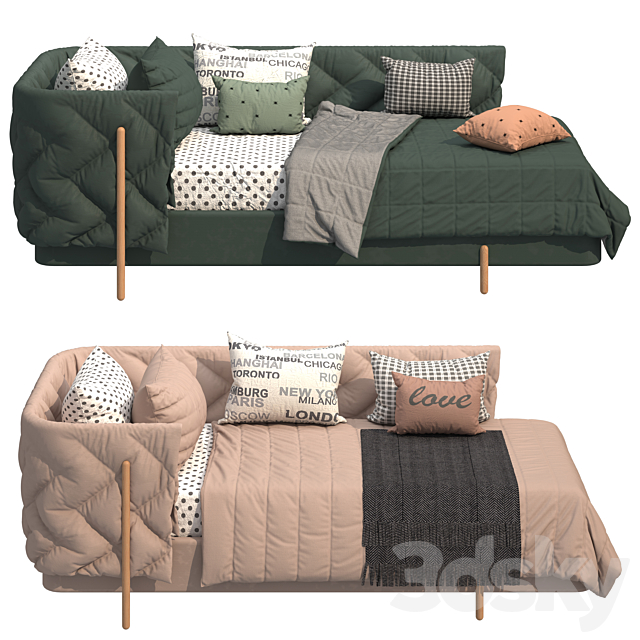 bed18 3D Max - 3DMAXTER