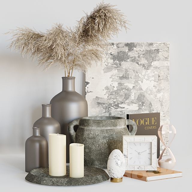 Zara Home Decor Set 3D Max - 3DMAXTER