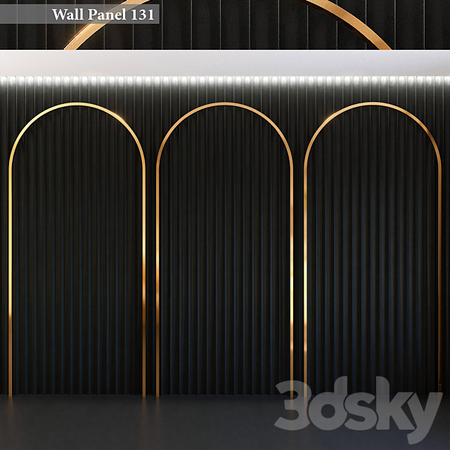 Wall Panel 131 3D Max - 3DMAXTER