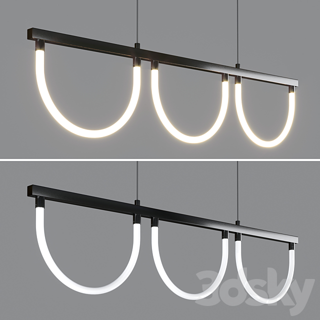 Meego lighting modern led pendant lamp 3D Max - 3DMAXTER