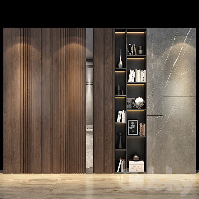 Furniture composition set 123 3D Max - 3DMAXTER