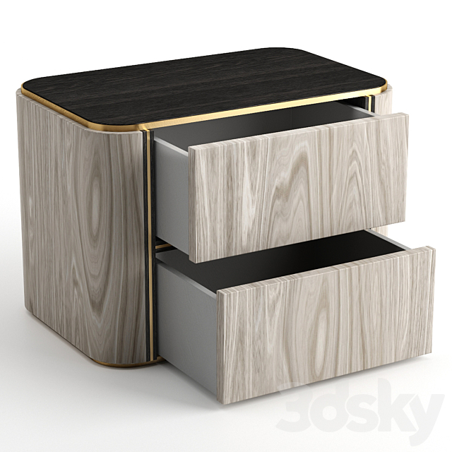 Frato - Kent bed side table 3D Max - 3DMAXTER