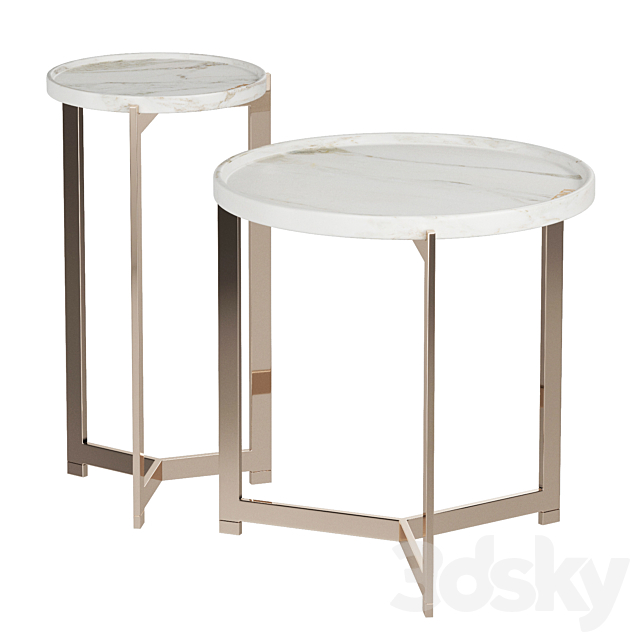 Fendi Casa Ripple Coffee Table 3D Max - 3DMAXTER