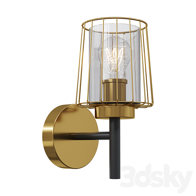 Wall lamp Dogana 4656 _ 1W 3D Max - 3DMAXTER