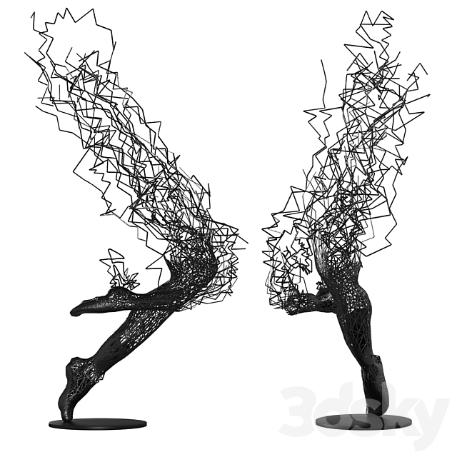 Contemporary sculpture by Tomohiro Inaba 3D Max - 3DMAXTER