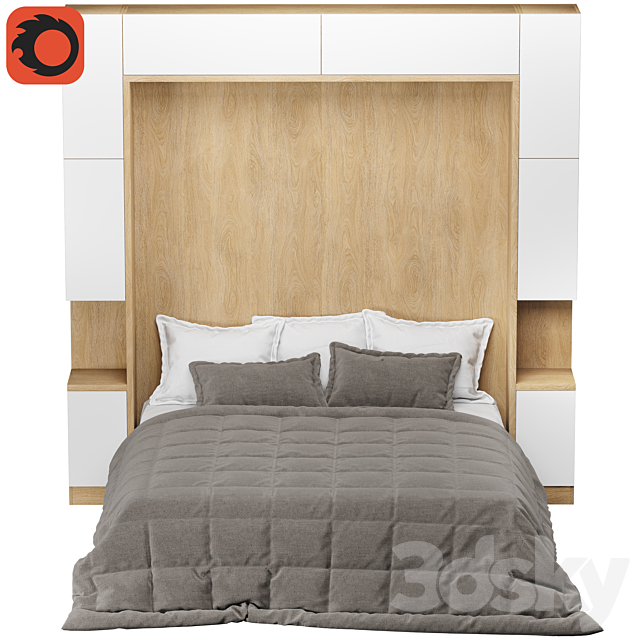 Olissys transformer bed 3D Max - 3DMAXTER