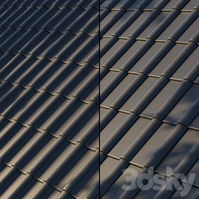 Roof Tiles 3D Max - 3DMAXTER