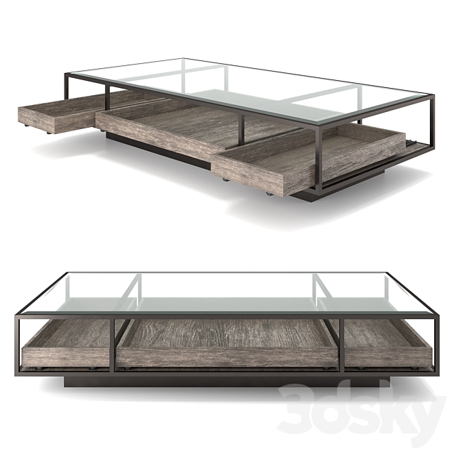 COFFEE TABLE ROXTON eichholtz 3D Max - 3DMAXTER
