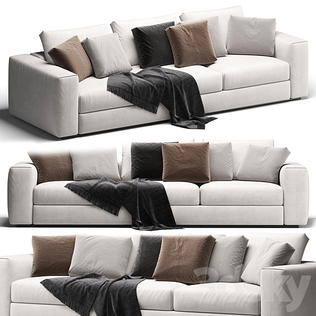 Asolo Sofa 3D Max - 3DMAXTER