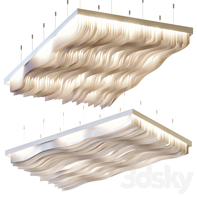 Paper Design Celing 3 3D Max - 3DMAXTER