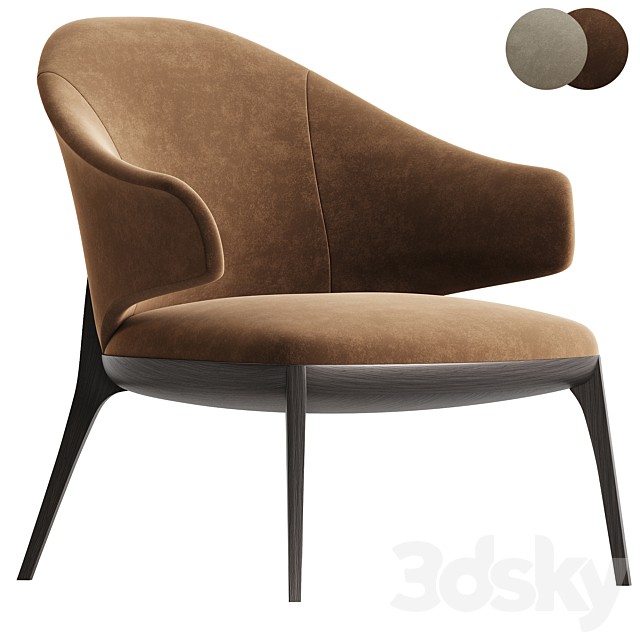 ERIKA Easy chair By HC28 Cosmo 3D Max - 3DMAXTER